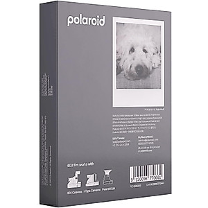 Polaroid Originals Black & White Instant Film, B&W Film for i-Type Cameras 5 Pack Bundle with a Cleaning Cloth