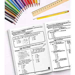 Spectrum Test Prep Grade 2 Workbook, Ages 7-8, Reading Comprehension, Language Arts & Math Workbook, Grammar, Vocabulary, Addition, Subtraction, Writing Practice Tests, 2nd Grade Test Prep Workbook