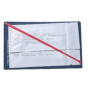 Fenstix Fentanyl Test Strips - Testing Kit - 3 Pack with 10mg Spoon - Accurate for Powder, Liquid, and Pill substances - Rapid Results - Lab Tested - Highly Senstive