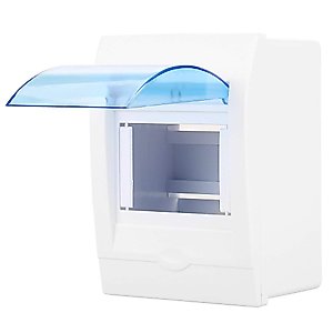 Plastic Transparent Cover Power Distribution Box for Circuit Breaker Indoor on The Wall (3-4 Ways)