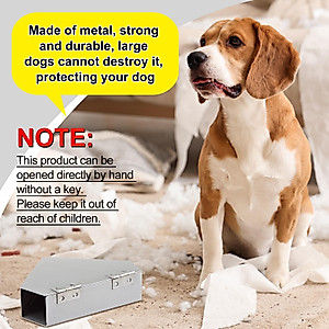 Qualirey 4 Pcs Mouse Station Carbon Steel Mice Bait Station Waterproof Mice Stations Outdoor Metal Mice Trap Bait Box, Keeps Children and Pets Safe Indoor & Outdoor, Bait Not Included, Silver