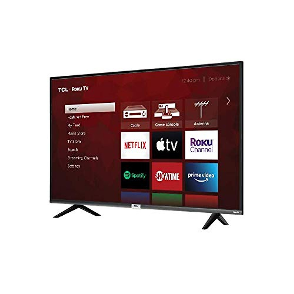 TCL 43-Inch Class 4K 2160p Ultra HD Smart LED TV HDR10 60Hz Refresh Rate Compatible with Alexa & Google Assistant 43S431 (Renewed)