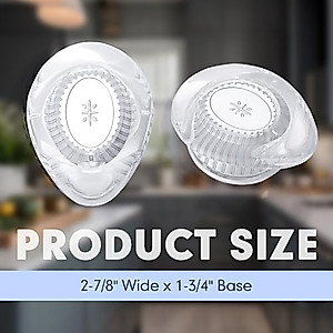 ZephyrJazz Clear Sb-170 Single Handle, for Use with Valley Kitchen, Lavatory and Tub and Shower Faucets, Acrylic, 2-7/8" W x 1-3/4" Base