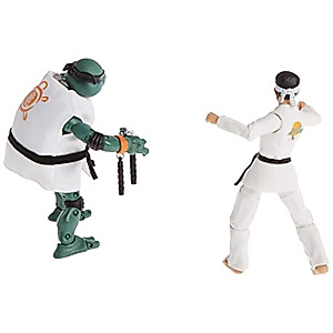 Teenage Mutant Ninja Turtles vs. Cobra Kai Mikey vs. Daniel LaRusso 2 Pack