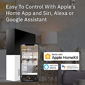 Abode Security System Hub – Easy DIY Installation - Optional Professional Monitoring - Works with HomeKit, Alexa & Google Home