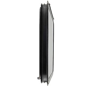 RecPro RV Exit Window 30" W x 22" H Optional Trim | RV Window Replacement (with Trim Ring) | Made in USA