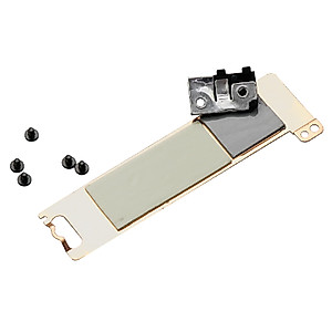 BestParts M.2 Nvme SSD 2280 Frame + PCIe HeatSink Bracket Replacement for DELL Latitude E5280 5290 5480 5490 5491 5495 5580 5590 5591 Precision 3520 3530 M3520 M3530 X3DN4 2FFR0 0X3DN4 02FFR0