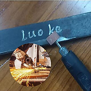 18pcs Rotary Grinding Stones, 1/8'' Shank 15MM Dia Cylinder Shape Abrasive Stone Mounted Grinding Tool for Dremel Rotary Tools