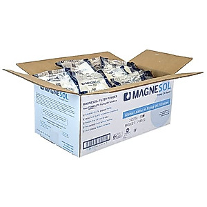Magnesol Deep Fryer Oil Filter Powder | 90 x 4.8 oz Portion Sachets | Item 748519 | Use One Sachet for per 50Lb Oil | Save Fryer Oil, Fry Oil Cleaner, 90 Sachets per Box