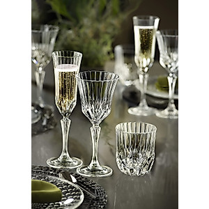 Barski Tumbler Glass - Double Old Fashioned - Set of 6 - Glasses - Designed DOF Crystal Glass Tumblers - For Whiskey - Bourbon - Water - Beverage - Drinking Glasses - 11.75 oz. - Made in Europe