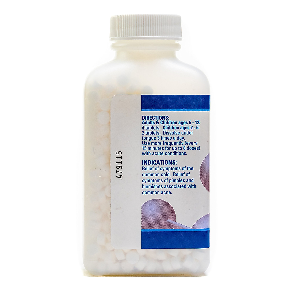 Cystic Acne and Acne Scar Treatment, Cold Medicine, Natural Relief of Discharge Related Symptoms, Hyland's #7 Kali Sulphate 6X, 500 Count
