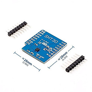 SHT30 Temperature and Humidity Measurement I2C Shield for WeMos D1 Mini by Envistia Mall