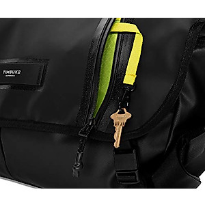 TIMBUK2 Especial Stash Messenger Bag, Jet Black, Large
