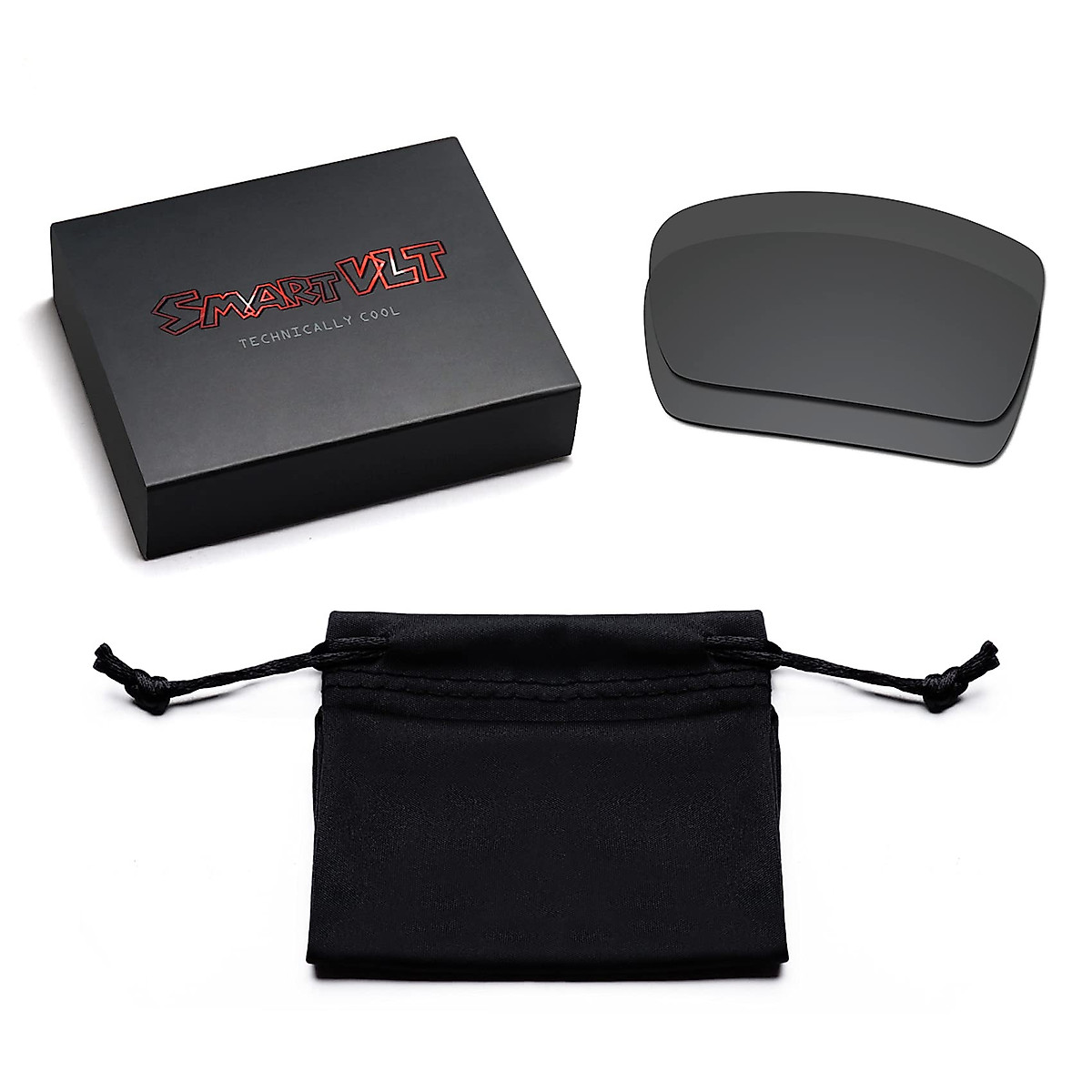 SmartVLT Set of 5 Men's Replacement Lenses for Oakley Fuel Cell OO9096 Sunglass Combo Pack S01