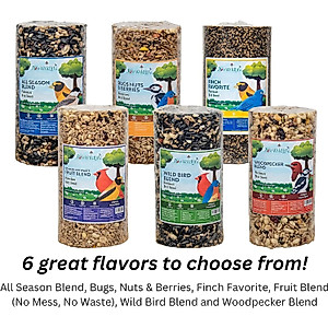 JCs Wildlife Finch Favorite Premium Bird Seed Small Cylinder (1 Cylinder)