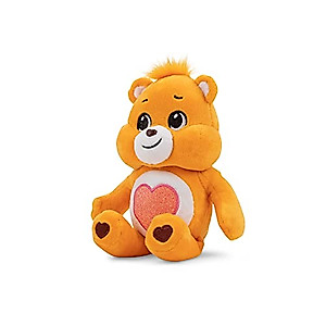 Care Bears 9" Bean Plush (Glitter Belly) - Tenderheart Bear - Soft Huggable Material!, 4-104 years