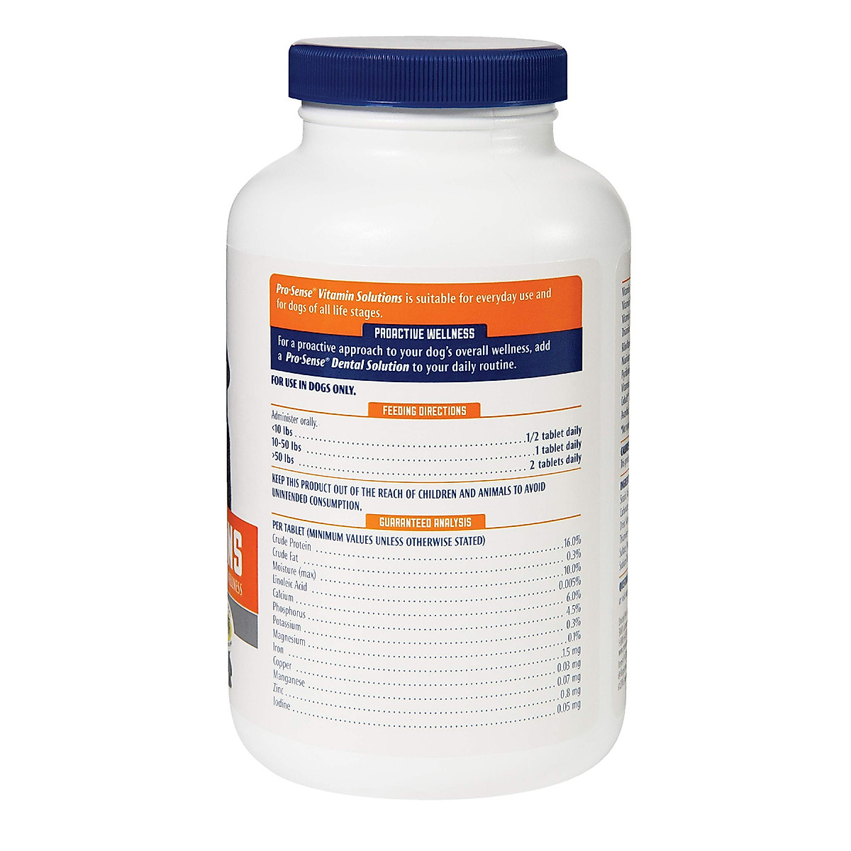 Pro-Sense Vitamin Solutions Chewable Tablets for Dogs