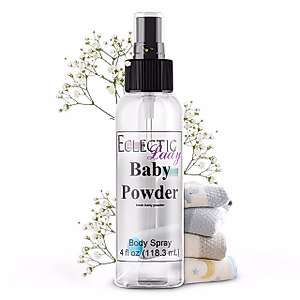 Body Spray for Women, 4 Oz Baby Powder Mist with Clean, Light & Gentle Fragrance, Long Lasting Perfume with Comforting Scent for Men & Women, Cologne with Soft, Subtle Aroma For Daily Use