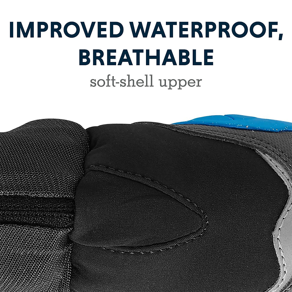 Ruffwear, Polar Trex Waterproof Winter Dog Boots with Rubber Soles for Cold Weather, Obsidian Black, 2.25 in (2 Boots)