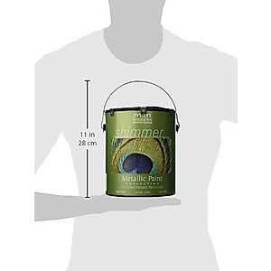 Modern Masters 1 gal ME196 Pearl White Metallic Paint Collection Water-Based Decorative Metallic Paint