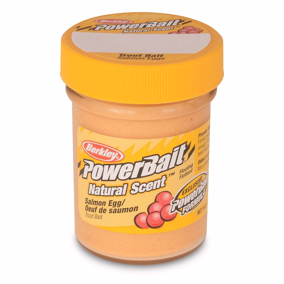 Berkley PowerBait Natural Scent Trout Bait ,Corn Yellow