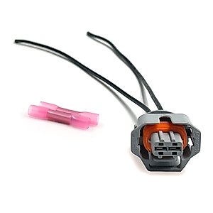 HiSport Engine Coolant/Oil Temperature Temp Sensor Pigtail,3C3Z10884AA Compatible with Ford 6.0L/6.4L, Powerstroke Diesel Engines DD-0056 2003-2010 Replaces 1836537C91, 3C3Z10884AA, SW6052