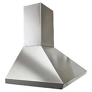 KOBE Range Hoods CHX8130SQB-1 Wall Mount Range Hood, 30-Inch, Stainless Steel