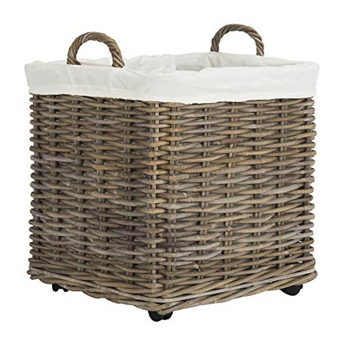 Safavieh Home Collection Amari Wheel Basket