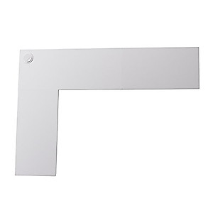SEI Furniture Flynn Floating Wall Mount Corner Desk - Storage Cubbies - Pure White Finish