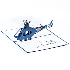 Pop Up Cards Set for Kids. Boys will Love these 3D Christmas or Happy Birthday Cards (4 Pack)