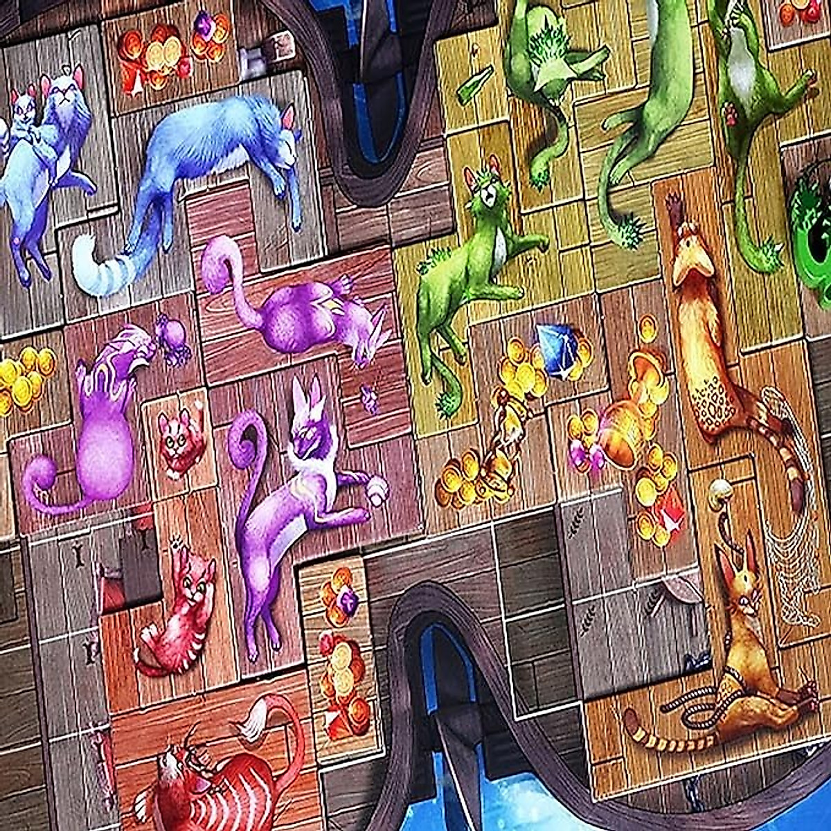 GTS Distribution The Isle of Cats: Boat Pack Expansion - Boardgame, Ages 8+