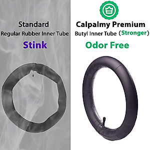 CALPALMY (2 Sets) 20” Kids Bike Replacement Tires and Inner Tubes - Fits Most Kids Bikes Like RoyalBaby, Joystar, and Dynacraft - Made from BPA/Latex Free Premium-Quality Butyl Rubber