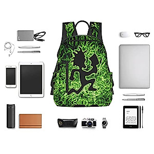Hatchetman-ICP Backpack Game Bookbag Laptop Bag Travel Work Student Daypack for Boys Girls