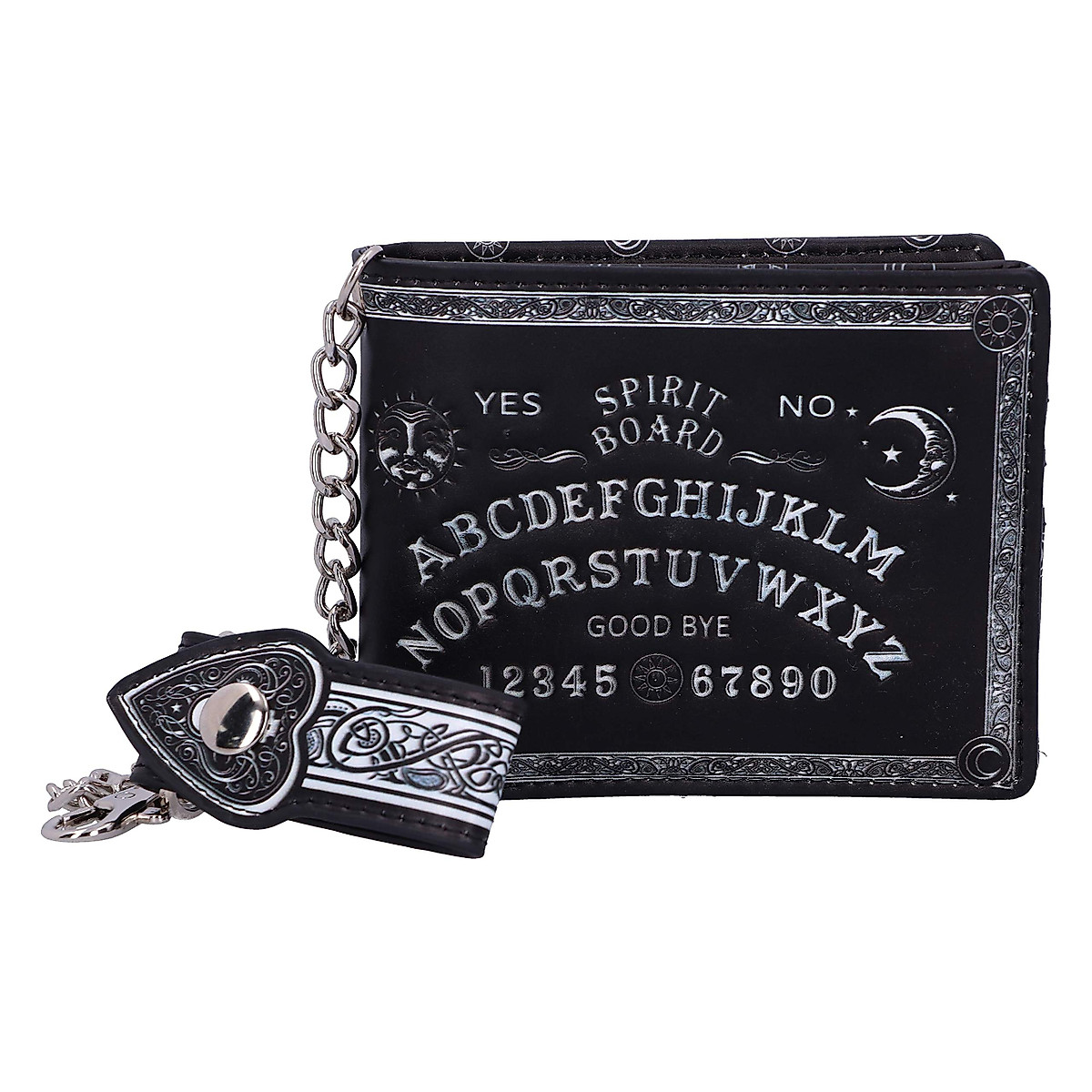 Nemesls Now Spirit Board Wallet, Embossed Ouija Design, Occult-Themed, 18.5cm