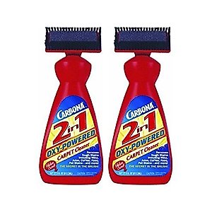 Carbona 2 in 1 Oxy-Powered Carpet & Upholstery Cleaner, 27.5 Fl Oz (2)