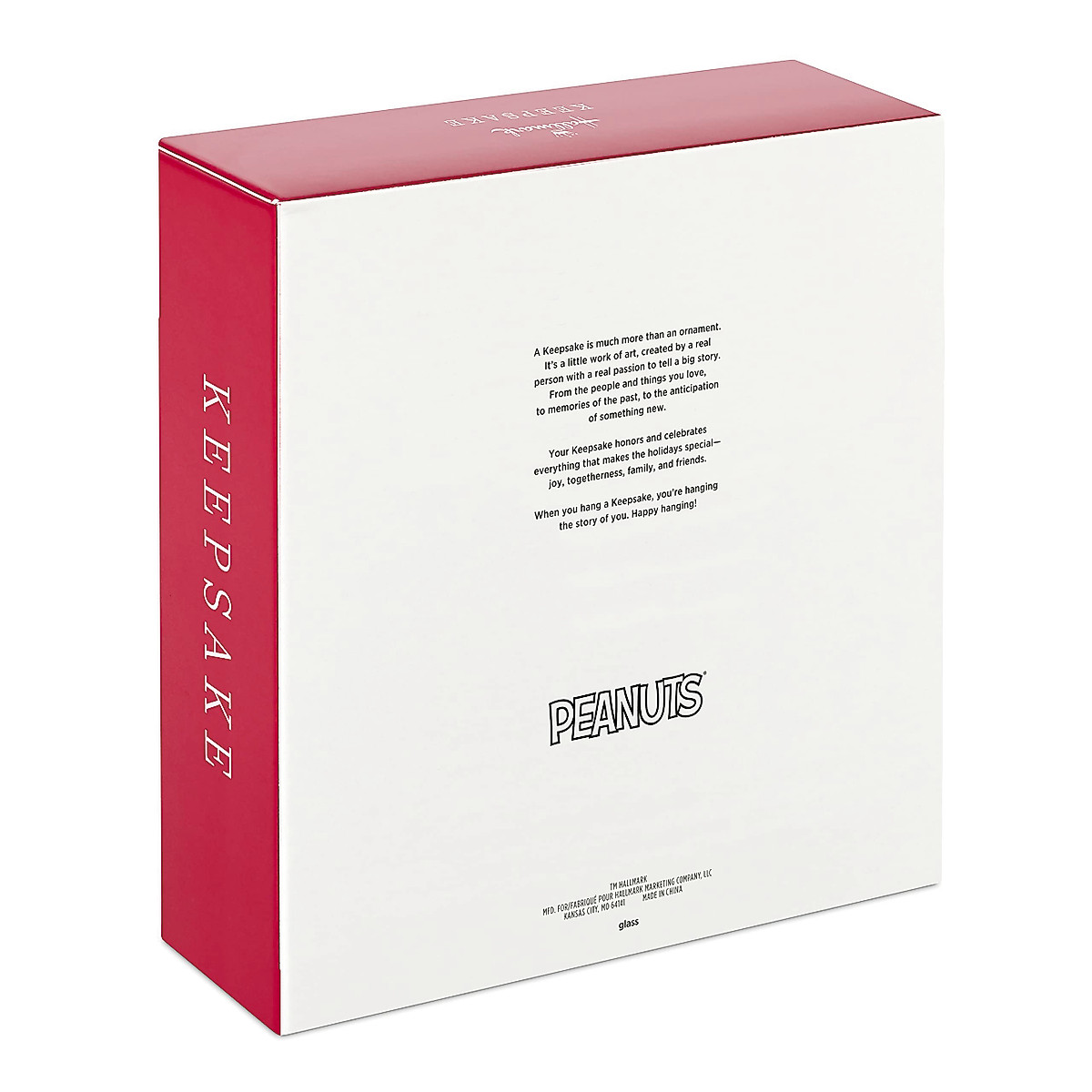 Hallmark Keepsake Christmas Ornaments 2023, The Peanuts Gang Snoopy, Glass Ornament, Set of 6, Gifts for Peanuts Fans