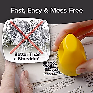 ID Police Identity Theft Protection Roller Stamp, As Seen on TV Police Identity Protection Roller Helps Stop ID Theft by Concealing Your Info with Just One Roll, Yellow, Stocking Stuffer