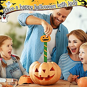 24 Pcs Halloween Bookmark Crafts for Kids Bulk Craft Kit Halloween Bookmarks Pumpkin Witch Owl Bat Ghost Cat for Boys Girls Classroom Rewards Holiday Halloween Party Supplies Trick or Treat Prizes