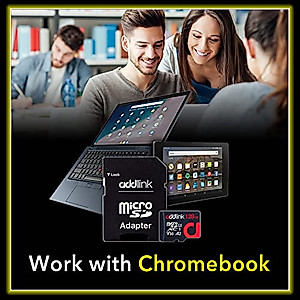 addlink MicroSDXC 128GB 3-Pack + Adapter UHS-1 U4 V30, Compatible for Android Smartphones, Camera, Dash Cam Tablets, Go Pro, DJI Drone & Fire Tablet (ad128GBMSXU3AX3)