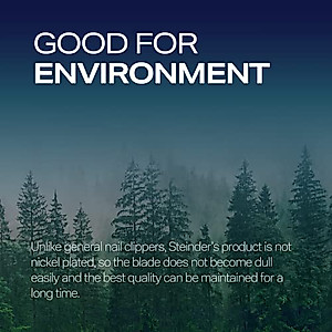 Toenail Clippers Meister Premium Steinder® Full Metal Premium Nail Clippers Catcher Structure Nail Clippers Gift for Mom & Dad Gift Finger Clipper for Grooming Stuff Men - Made in Korea