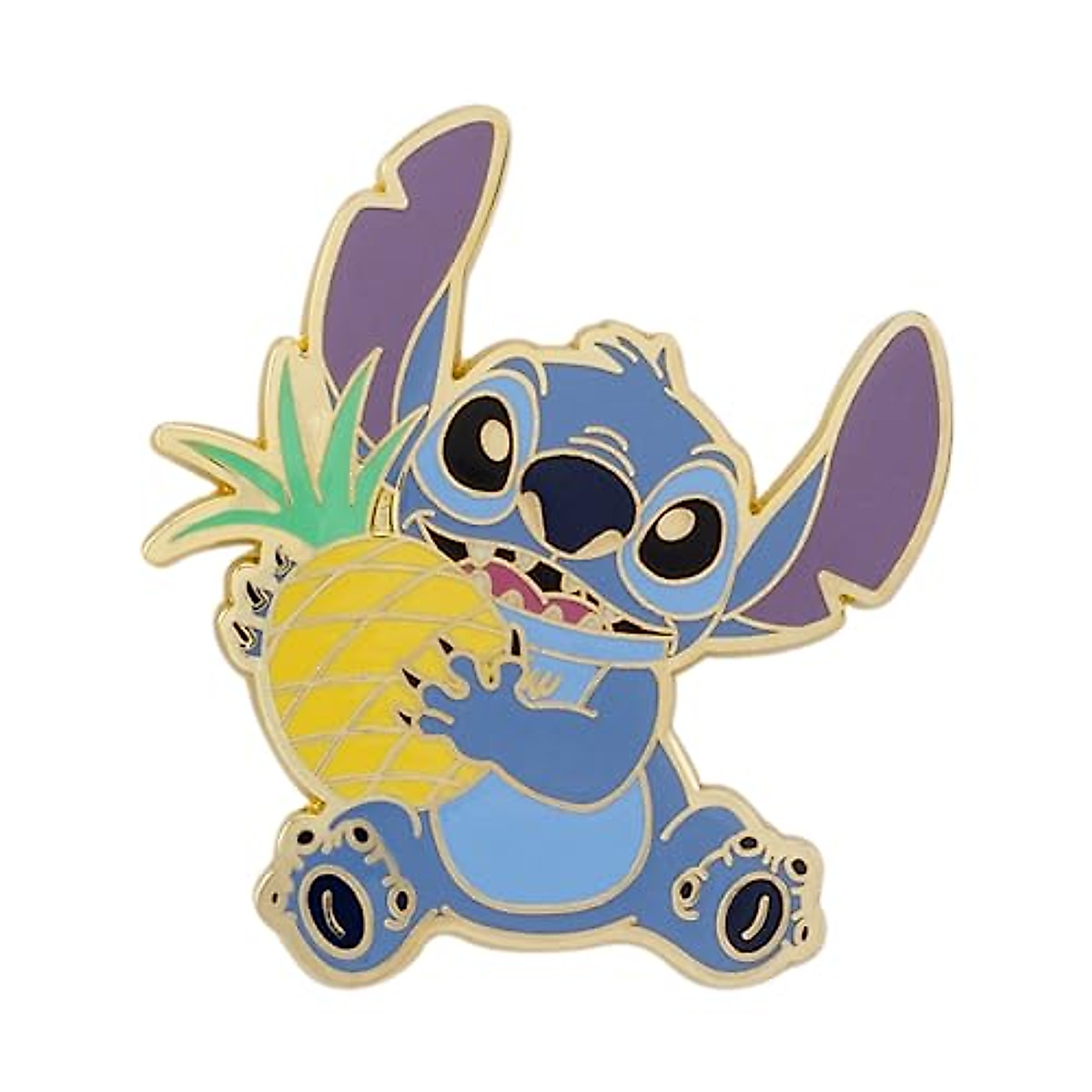 Loungefly Disney: Stitch Pineapple 4-Piece Pin Set, Amazon Exclusive