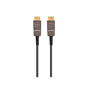 Monoprice Ultra High Speed HDMI Cable - 20 Feet - Black, 8K@120Hz, Dynamic HDR, 48Gbps, Fiber Optic, Earc, AOC, Ycbcr 4: - Slimrun AV Series