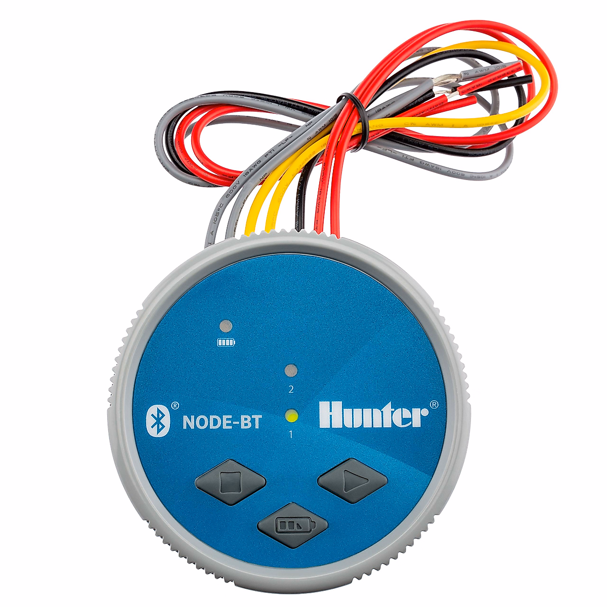 SPW Hunter Node-BT-200 Two Zone Bluetooth Enabled Irrigation Controller 9V Dual Station Timer NODEBT200