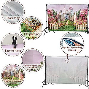 LFEEY 5x3ft Newborn Baby Wooden Plank Photography Backdrops Purple Lilac Flowers Bloom Bouquet Wooden Wall Girls Adults Portrait Photo Background Parties Events Decor Wallpaper Photo Studio Props