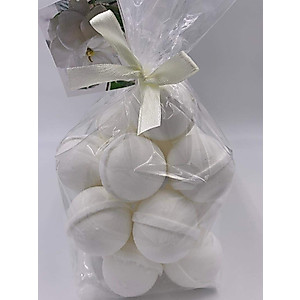 Spa Pure Vanilla Lace Bath Bombs: USA Made with Shea, Mango and Cocoa Butter, Ultra Moisturizing, Great for Dry Skin, All Skin Types (14 Count) Pack of 1