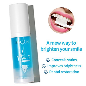 Total Whitening Repair Toothpaste 2 Pack, High Concentration of V34 for Sensitivity Relief and Cavity Protection, Complete Protection and Prevention Teeth Problem, 1 fl.oz (Pack of 2)