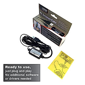 Calculated Industries 5006 Scale Master ProXE PC Interface Cable for the 6135 Scale Master ProXE, 15 feet, Black