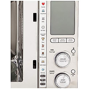 Breville Smooth Wave Microwave, Brushed Stainless Steel, BMO850BSS