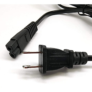 HONEYSEW AC Power Cable Cord Compatible with Brother, Singer, White, Baby-Lock, Viking, Pfaff Sewing Machine
