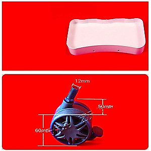 JF-XUAN Cart Hospital Trolley, Medical Supplies Rack,Medical Cart Tool Small Bubbles Cart with Brake Wheel, Mobile Beauty Rolling Trolley with Storage Tray, 90Kg Load Capacity, 45×38×71cm